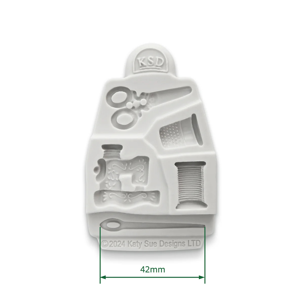 Katy Sue Designs Silicon Mould - Miniature Sewing Set - Scrapbooking ...