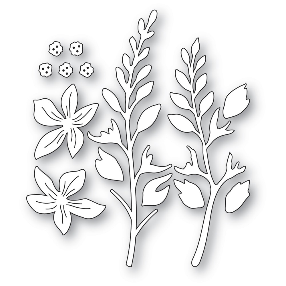 Memory Box Dies - Crocosmia Stems - Scrapbooking Made Simple