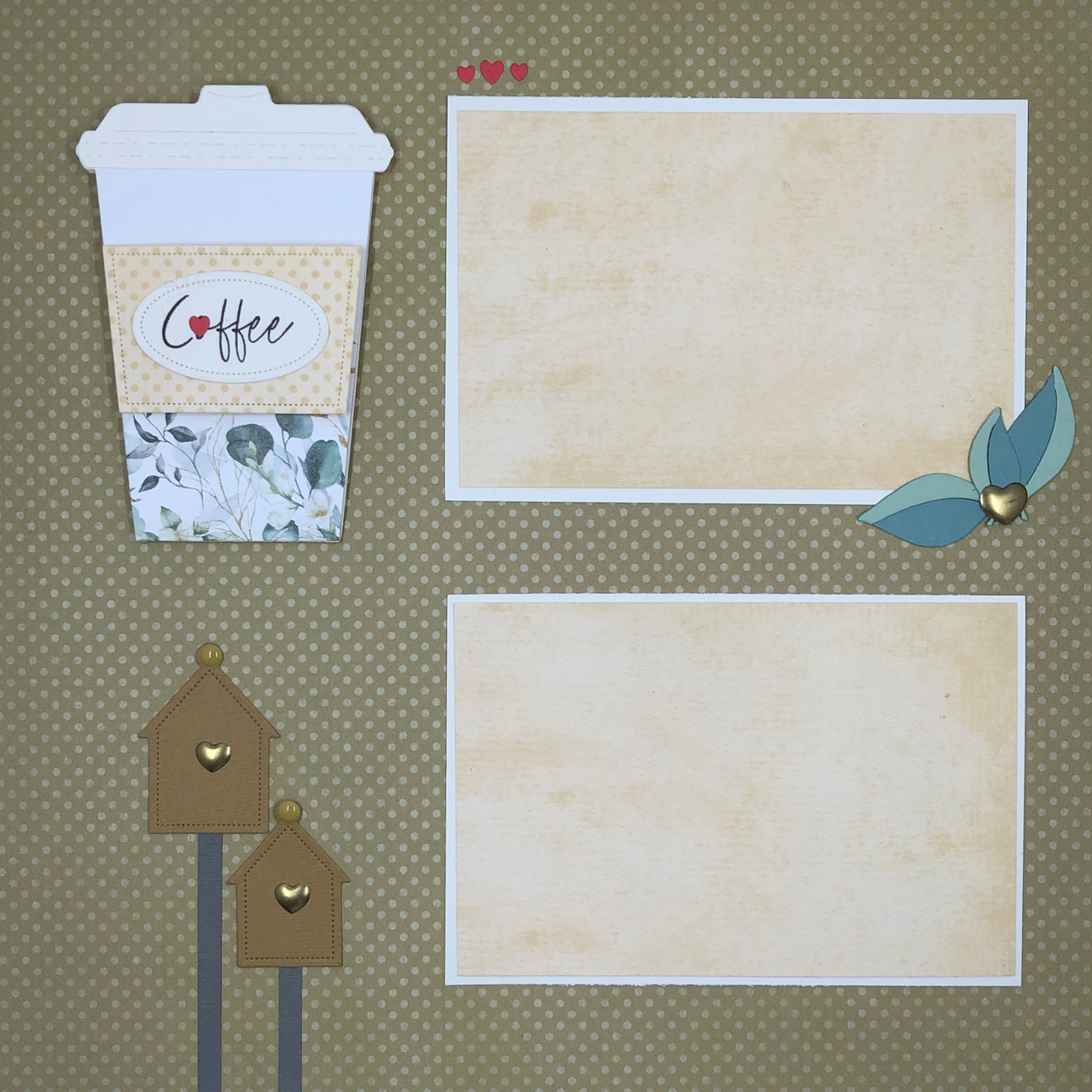 Simple and Basic Clear Stamp - But first COFFEE! - Scrapbooking Made Simple