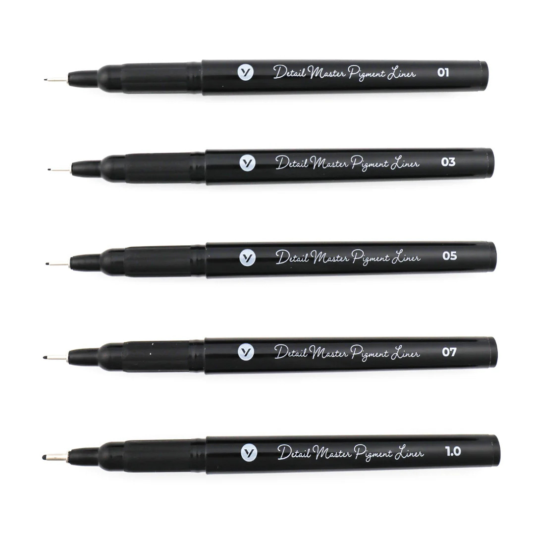 Yasutomo Detail Master Pigment Liner Pens
