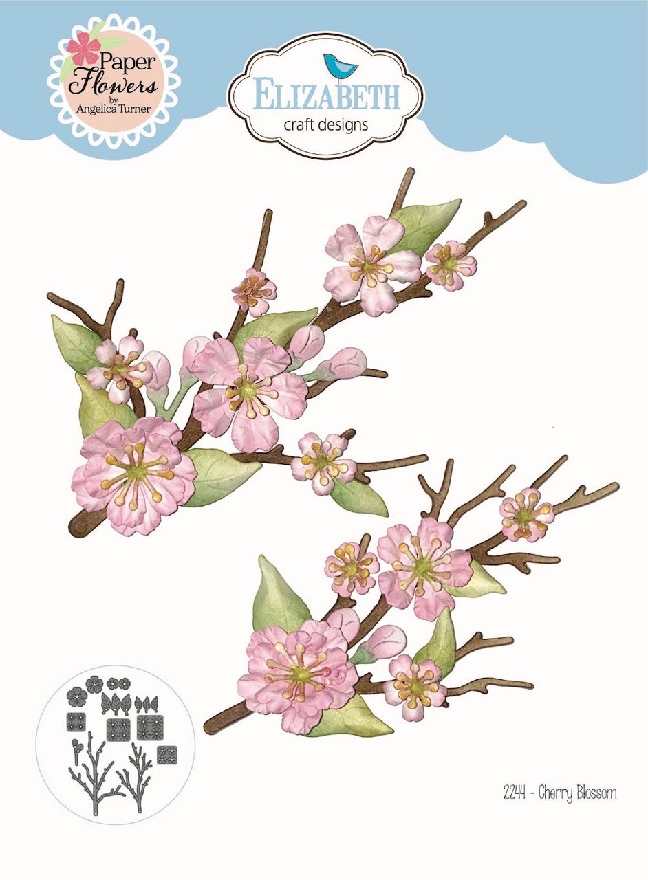 Elizabeth Craft Designs Dies - Cherry Blossom - Scrapbooking Made Simple
