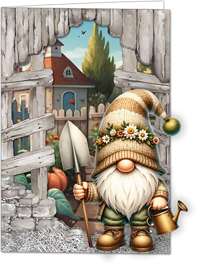 Creatief Art Creative CutOuts Card Kit - Gnome Adventures 01 ...