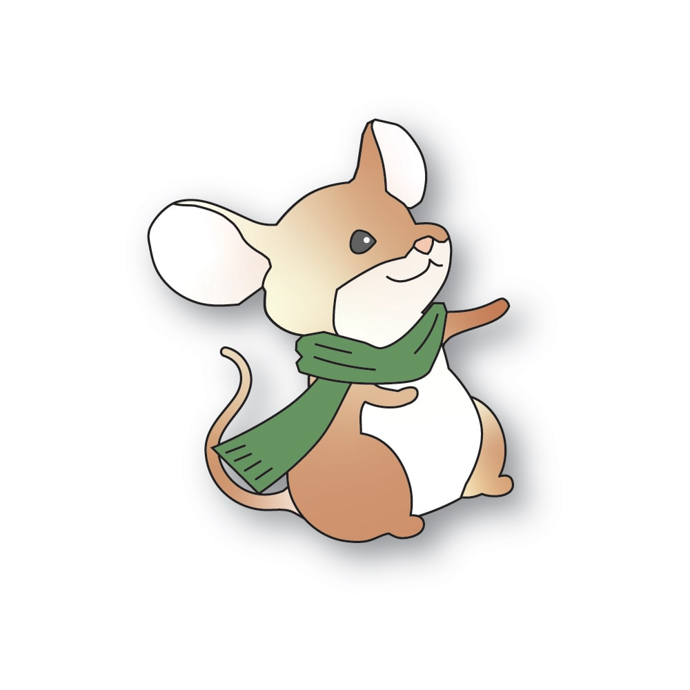 Memory Box Dies - Happy Mouse - Scrapbooking Made Simple