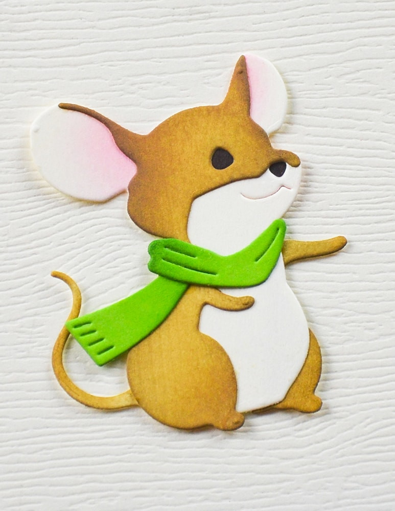 Memory Box Dies - Happy Mouse - Scrapbooking Made Simple