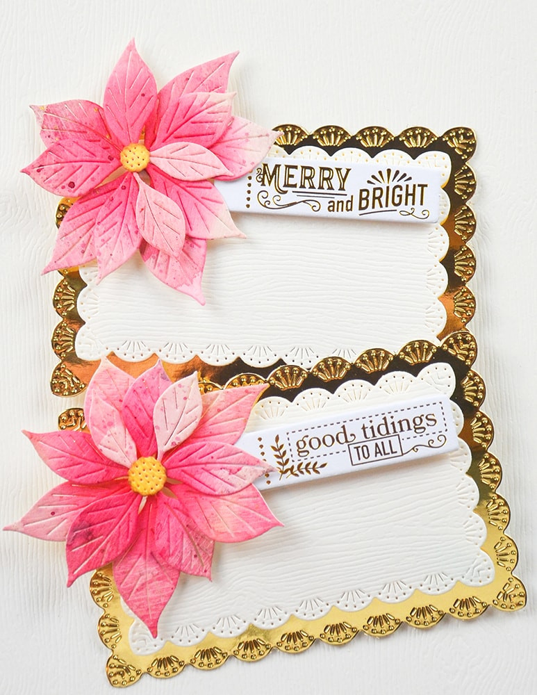 Memory Box Dies - Fan Stitched Scalloped Frames - Scrapbooking Made Simple