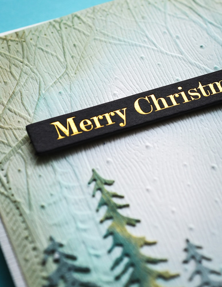 Memory Box Dies - Tall Evergreen Trees - Scrapbooking Made Simple