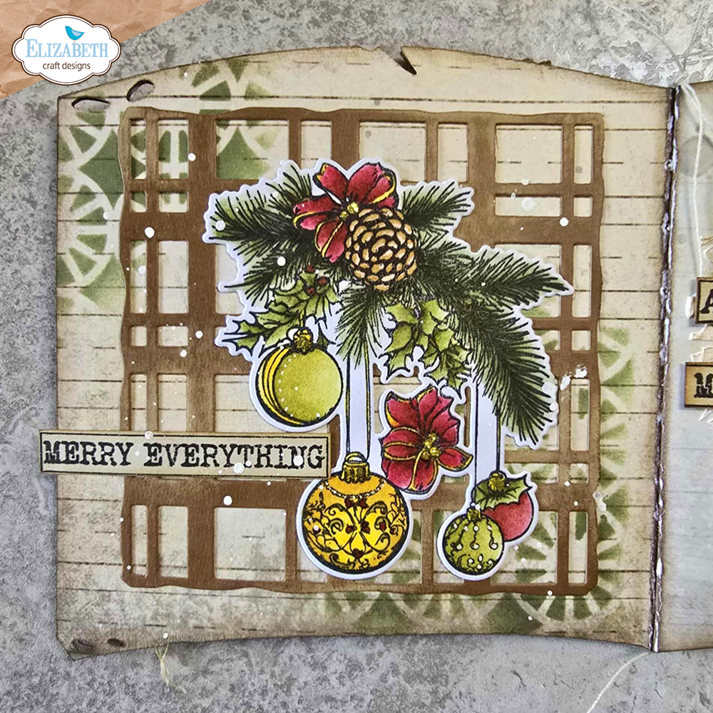 Elizabeth Craft Designs Art Journal Specials Dies - Book of Christmas ...