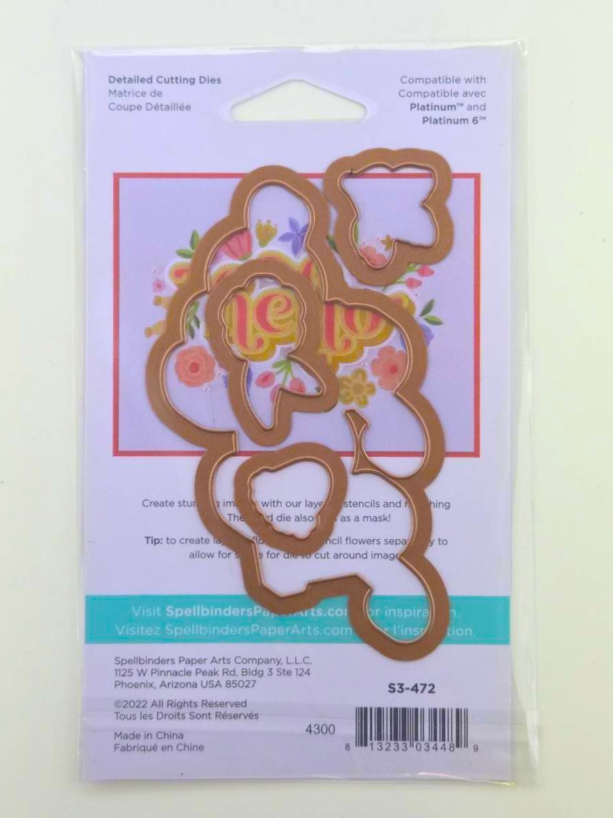 Spellbinders Paper Arts Cutting Dies - Floral Hello - Scrapbooking Made ...