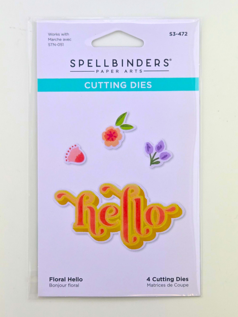 Spellbinders Paper Arts Cutting Dies - Floral Hello - Scrapbooking Made ...