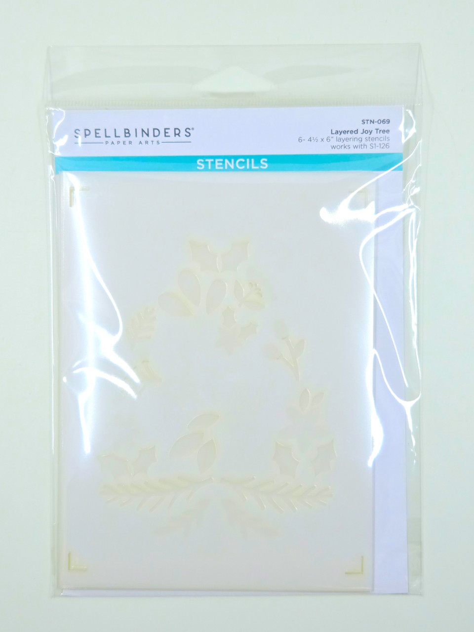 Spellbinders Paper Arts Stencils - Layered Joy Tree - Scrapbooking Made ...