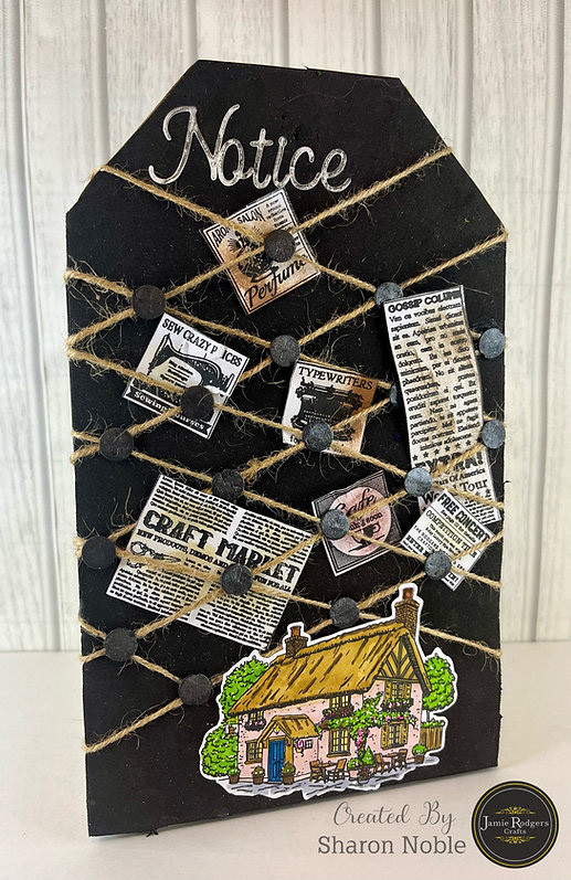 Jamie Rodgers Crafts Essential Background Stamps - Newsprint, Days Gone ...
