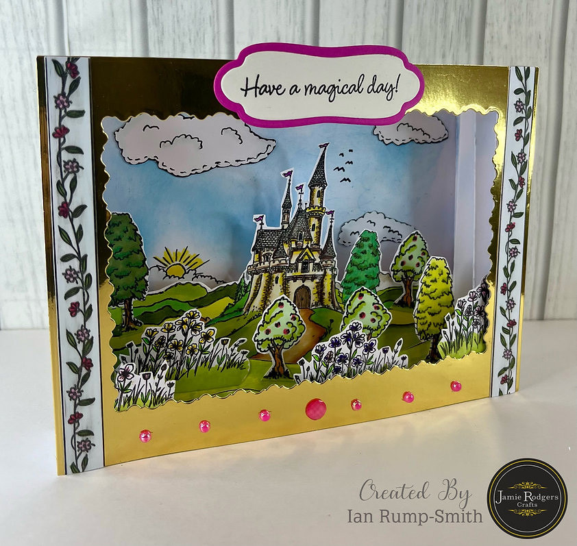 Jamie Rodgers Crafts Essential Background Stamps - Floral Vines ...