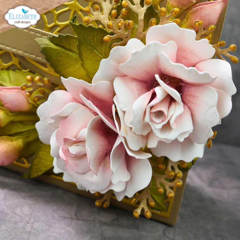 Elizabeth Craft Designs Paper Flowers Dies - Rose - Scrapbooking Made ...