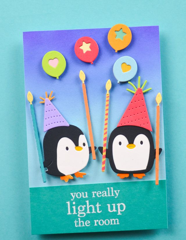 Memory Box Birch Press Designs Dies - Tall Party Candles - Scrapbooking ...