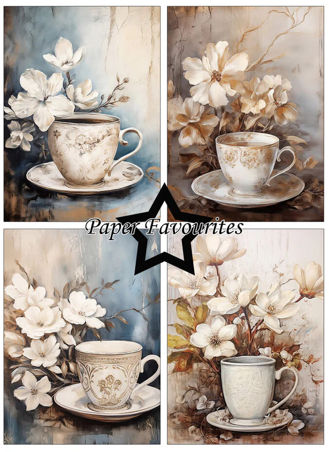 Paper Favourites A6/4.25x6in Paper Pad - Cup Of Coffee - Scrapbooking ...
