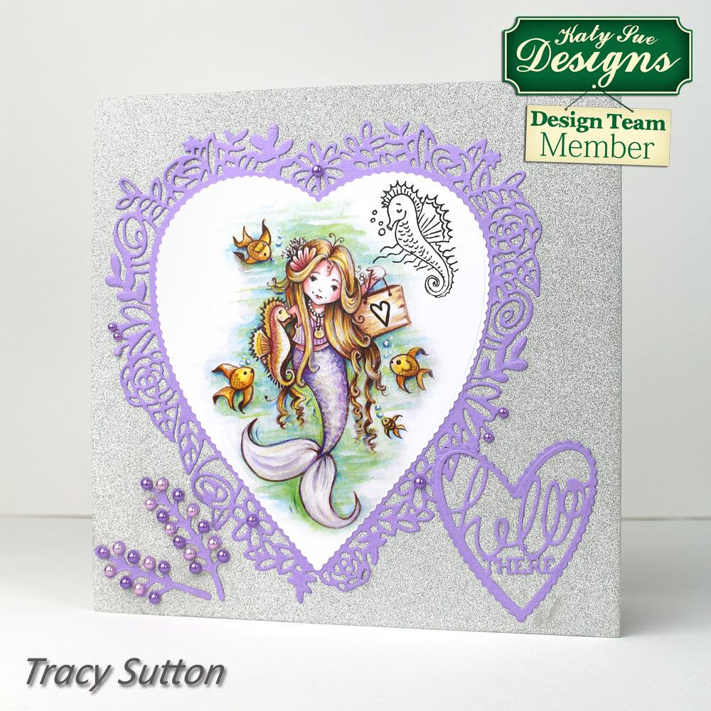 Katy Sue Designs Paper Craft Pad - Mermaids Collection - Scrapbooking ...
