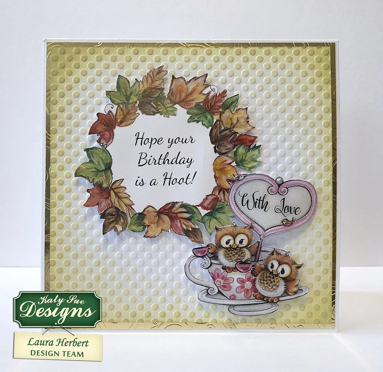 Katy Sue Designs Paper Craft Pad - Owls Collection - Scrapbooking Made ...