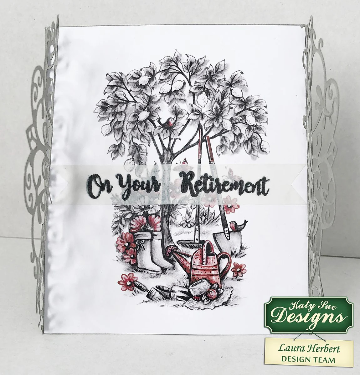 Katy Sue Design Paper Craft Pad - Greyscale Collection, In The Garden ...