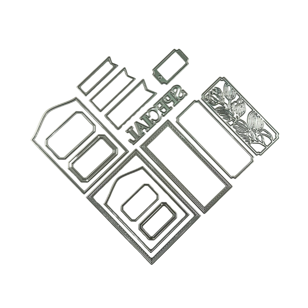 Elizabeth Craft Designs Dies - Pocket Page Inserts 1 - Scrapbooking ...