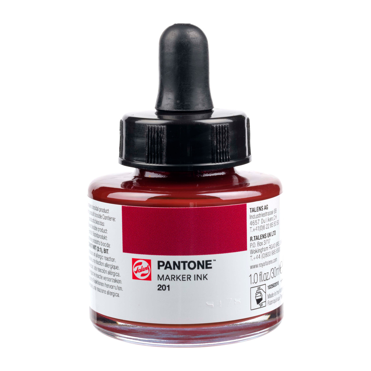 Royal Talens Pantone Cool Red Marker Ink Bottle, 30ml - 201 ...