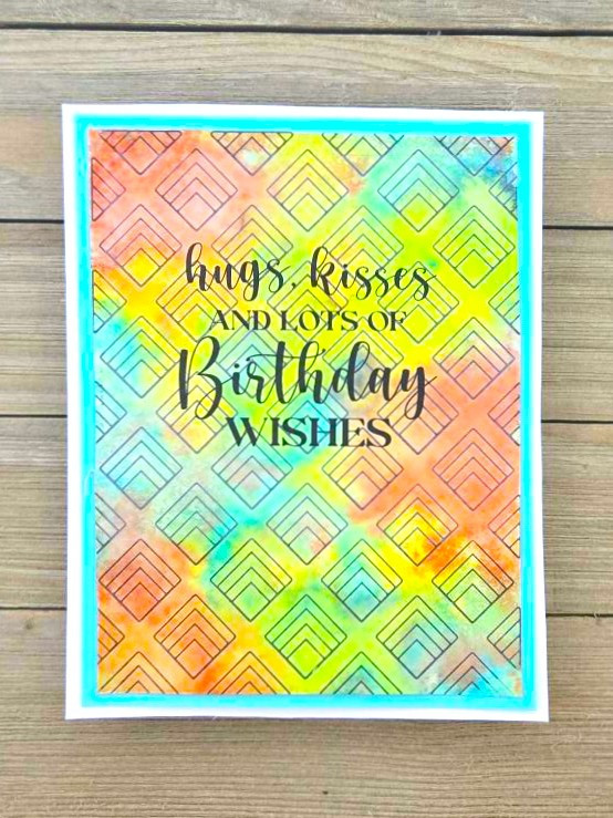 Memory Box PoppyStamps Foil Plate - Deco Diamond - Scrapbooking Made Simple
