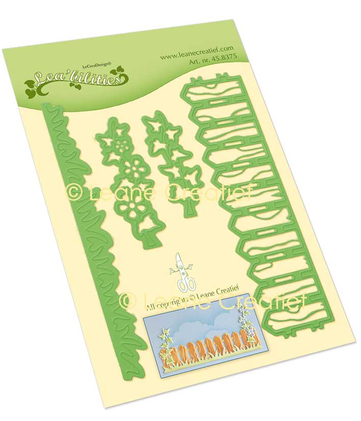 Leane Creatief Lea'bilities Embossing and Cutting Die - Fence Grass ...