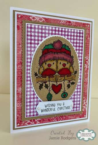 Woodware Clear Stamps - Woolly Hat Robins - Scrapbooking Made Simple