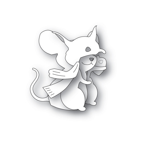 Memory Box Dies - Happy Mouse - Scrapbooking Made Simple