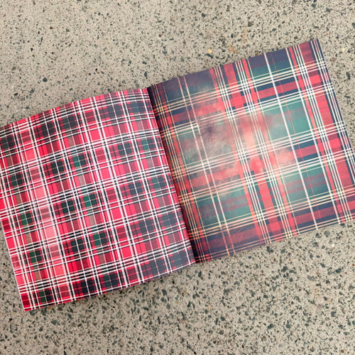 IndigoBlu 8x8in Paper Pack - Tartan Textures - Scrapbooking Made Simple