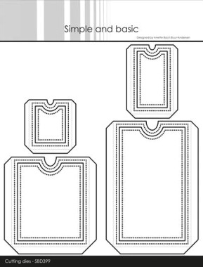 Simple and Basic Dies - Pockets for Tags #2 - Scrapbooking Made Simple