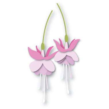 Memory Box Dies - Fuchsia Bud Duo - Scrapbooking Made Simple