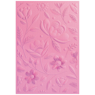 Sizzix 3D Textured Impressions Embossing Folder - Happy Garden #1 by ...