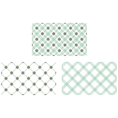 Sizzix Clear Stamps Set 2PK - Tartan by 49 and Market - Scrapbooking ...
