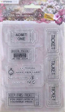 Studio Light Jenine's Mindful Collection Clear Stamp - Tickets ...