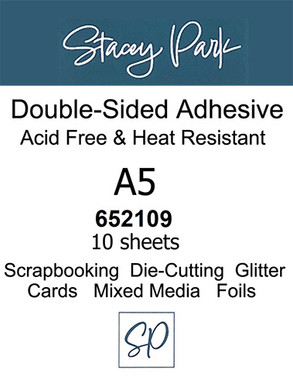Stacey Park A5 Double-Sided Adhesive Sheet, 10/Pack - Scrapbooking Made ...