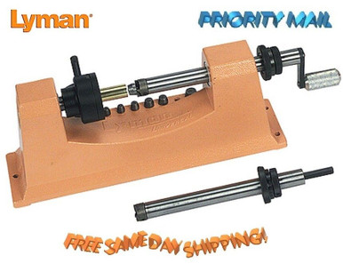 Lyman Universal Case Trimmer with Power Adapter and 9 Pilots NEW ...