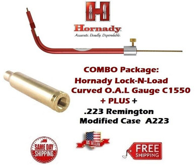 Hornady Lock-N-Load CURVED OAL Gauge C1550 + .223 Remington Modified ...