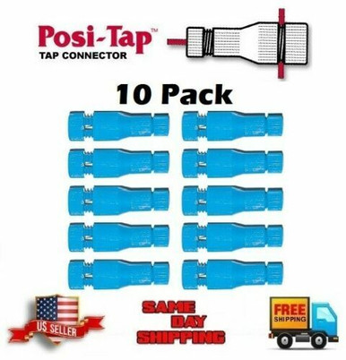 Posi-Tap PTA1618 Re-usable BLUE WIRE TAP (EX-150B, #605) 14-16 Awg, 10 ...