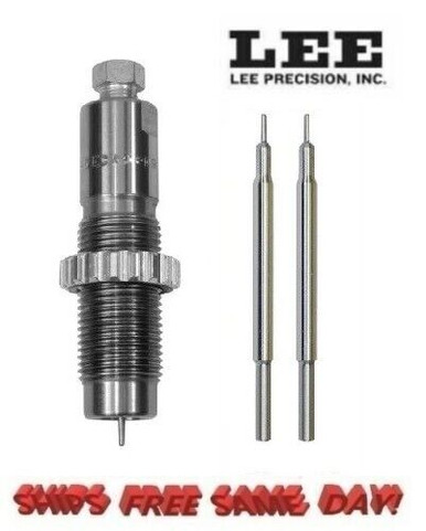 Lee Depriming & Decapping Die w/ 2 Heavy Duty Guided Pins 27 Cal - 7mm ...