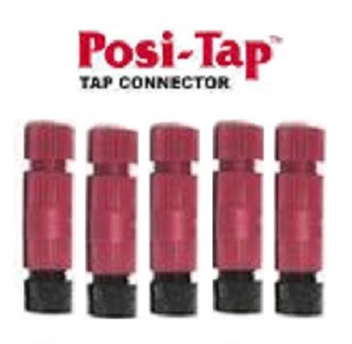 Posi-Tap No Crimp Line Taps, 24-26 Gauge FIVE Pack PTA2426 New! - Gun ...