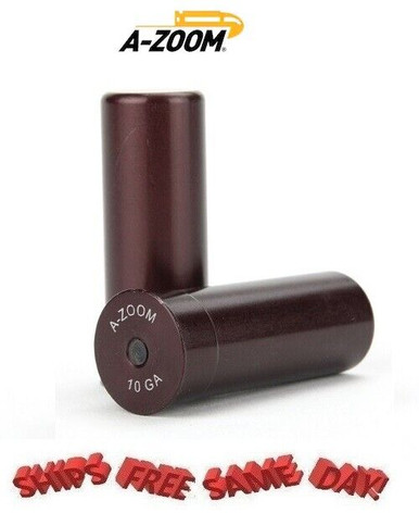 A-ZOOM Action Proving Dummy Round, Snap Cap, 2 Pack for 10 Gauge NEW ...