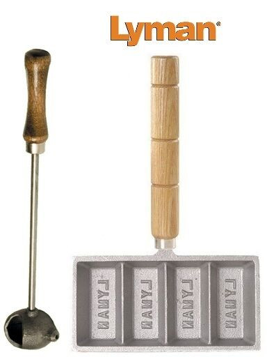 Lyman Lead Dipper & Lyman 4 Bar Ignot Mould COMBO 2867790 + 2837794 New ...