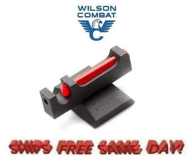 Wilson Combat Front Sight, 1911, Snag Free, RED Fiber Optic, .150 ...