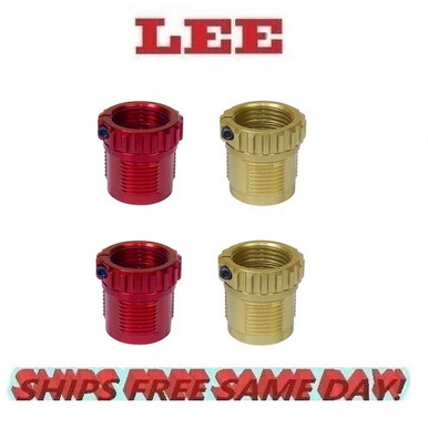 Lee Precision 4-pack of Spline Drive Breech Lock Bushings Red and Gold ...