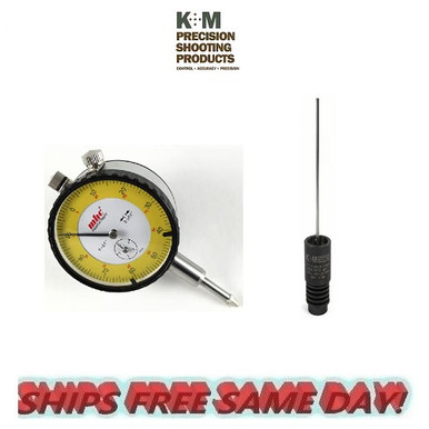 K&M Dial Indicator 0.001" w/ Standard Force Pack for Arbor Press NEW ...