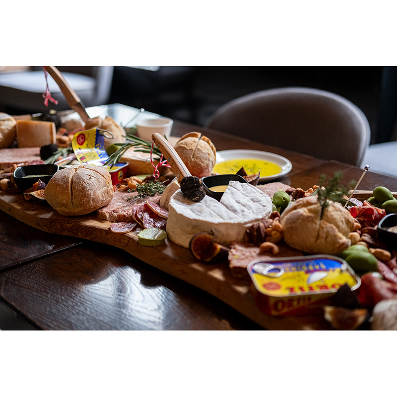 Smeermes, Homey's, Charcuterie, RVS/hout - Homeij