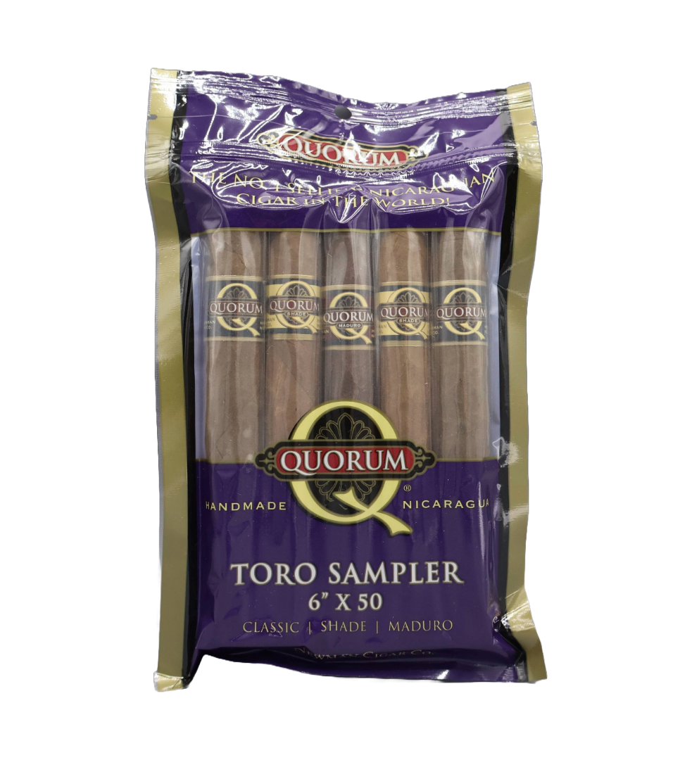 Quorum Toro Sampler 5 Pack Humibag Sampler For Sale - Cigars N Cigars