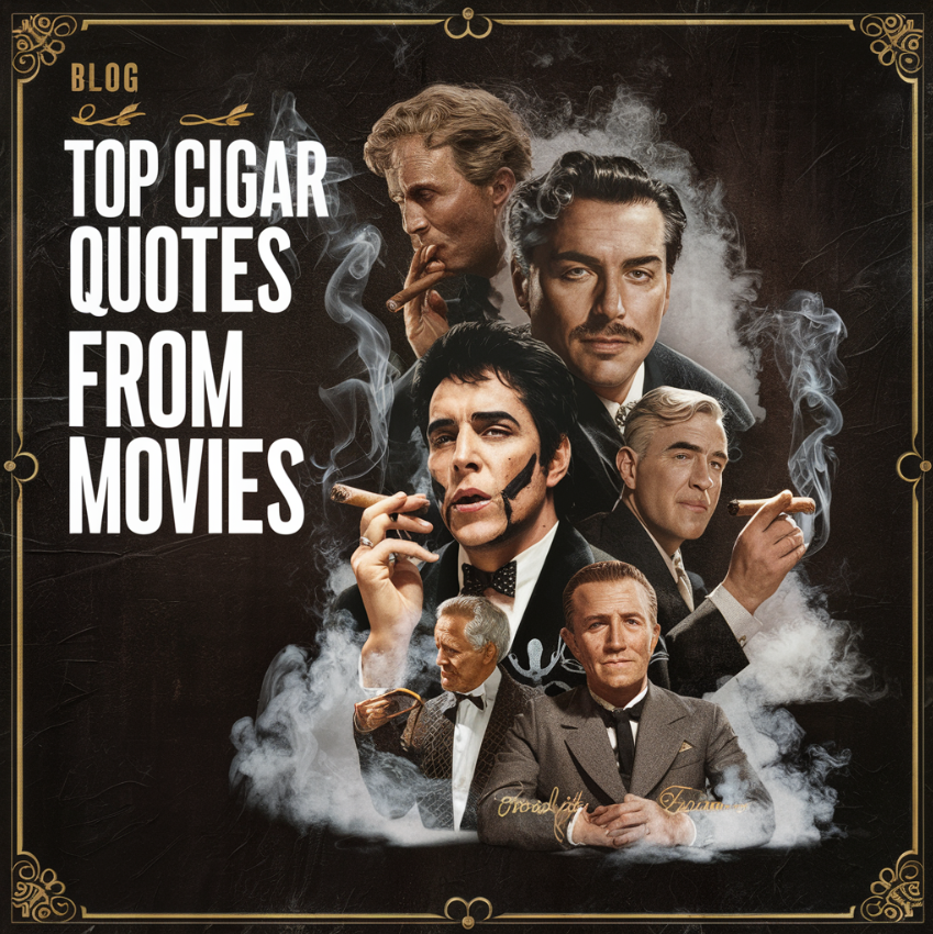 The Top Cigar Quotes From Movies - Cigars N Cigars