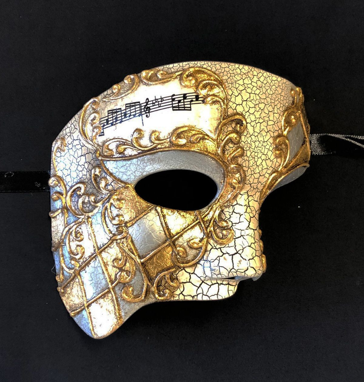 Gold And Silver Phantom Mask