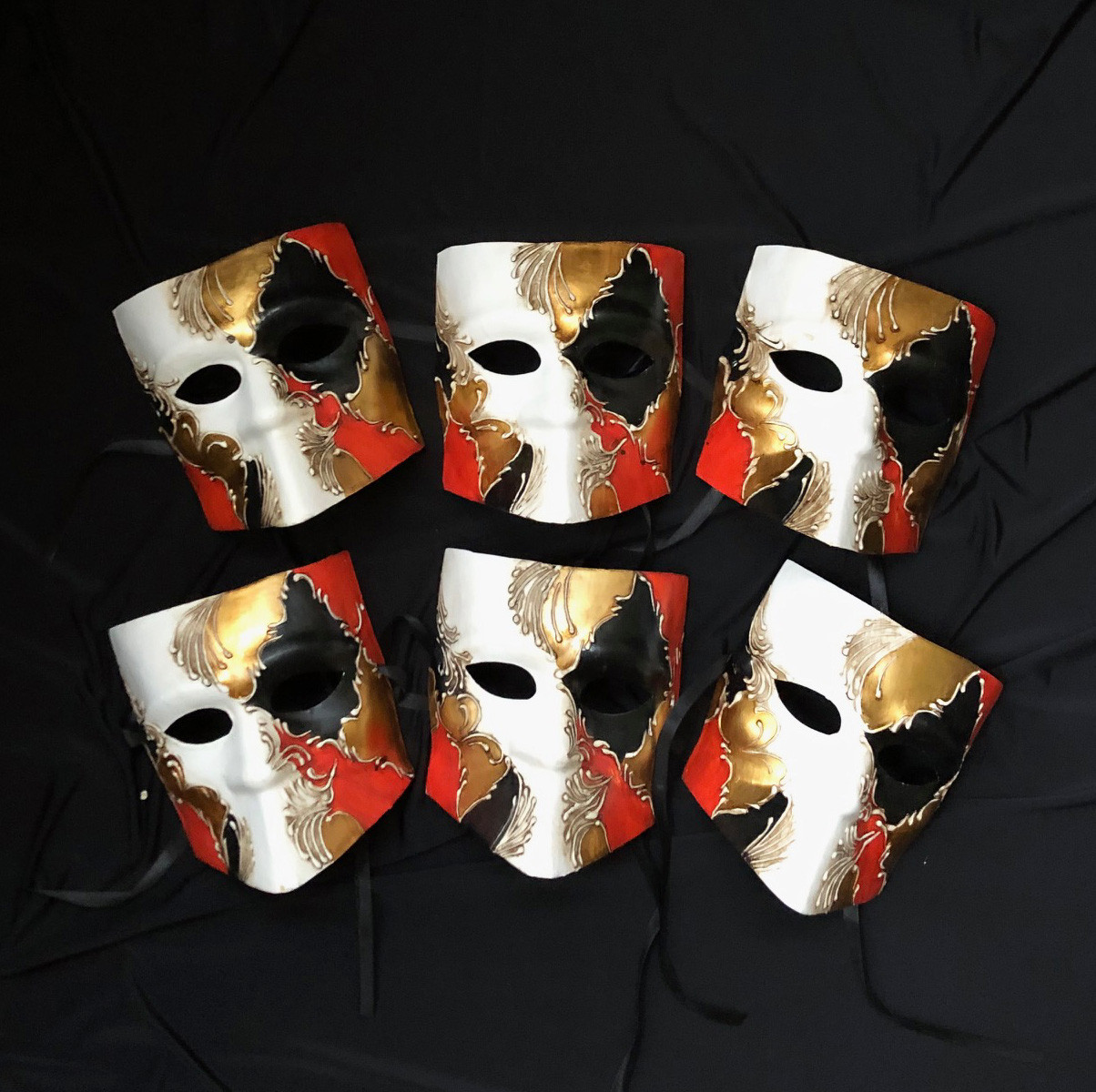 Men's Masquerade Mask Party Pack